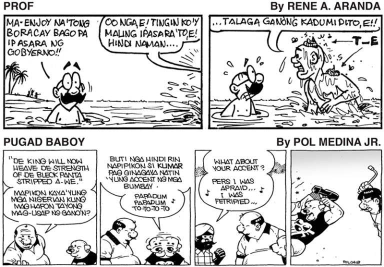 COMICS: Thursday, April 12, 2018 – The Pilipino STAR Ngayon Laughter Is ...