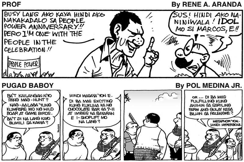 Comics the best MEDICINE: ” PROF ” by Rene A. Aranda – Aseanews