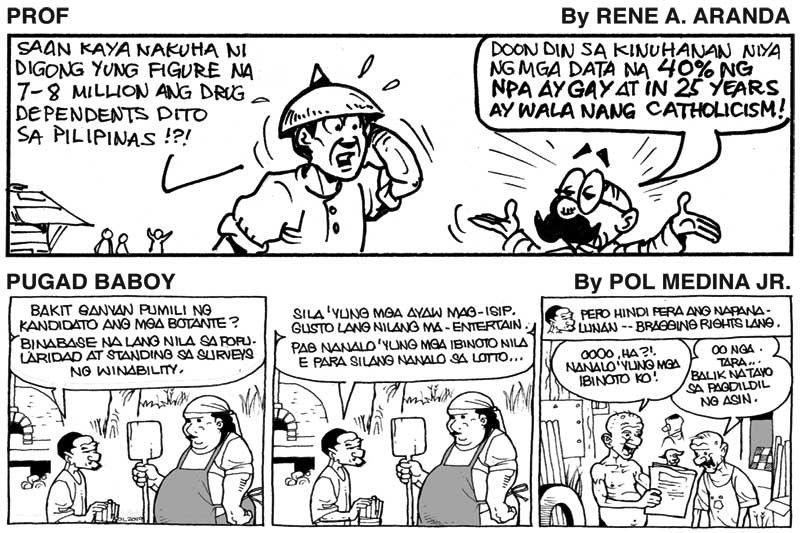 Comics the best MEDICINE: ” PROF ” by Rene A. Aranda – Aseanews