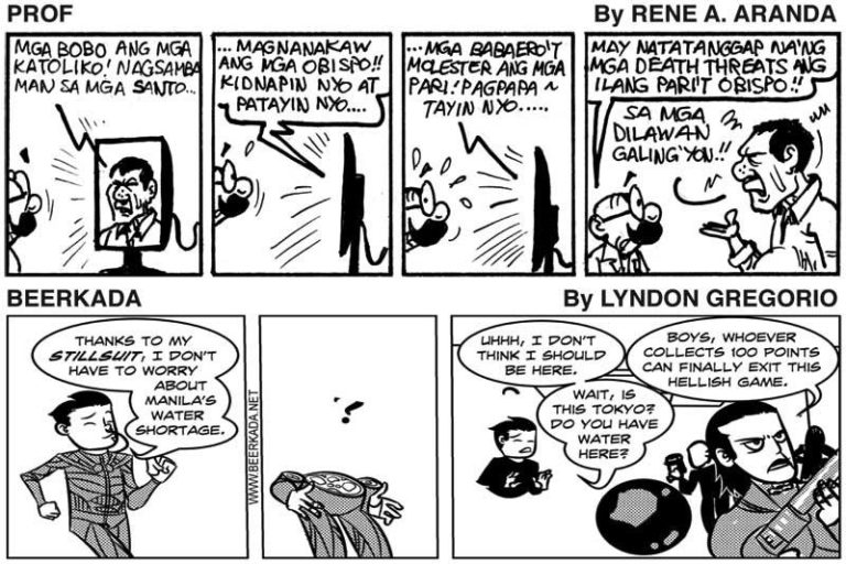 Comics the best MEDICINE: ” PROF ” by Rene A. Aranda – Aseanews