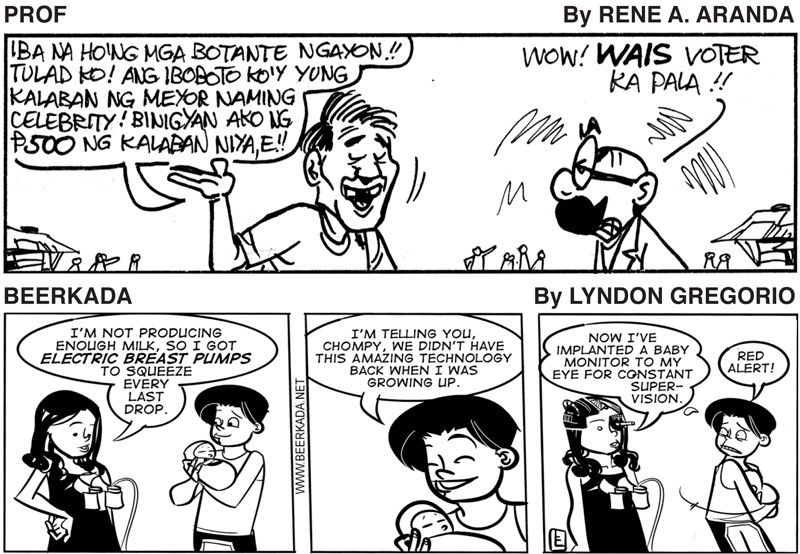 Comics – Pinong (Sipag-Nyusboy) ni Rene Aranda – Eleksyon 2019! – Aseanews