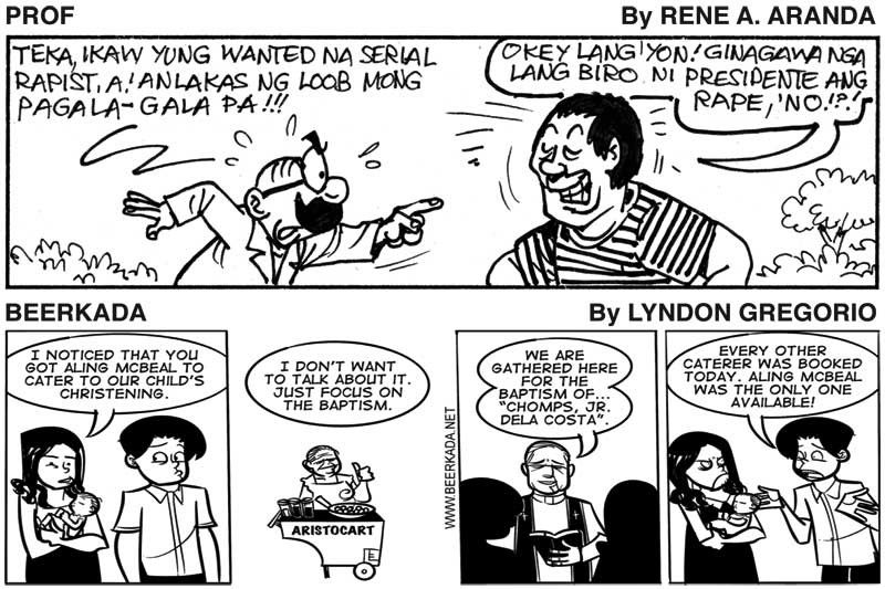 Comics the best MEDICINE: ” PROF ” by Rene A. Aranda – Aseanews