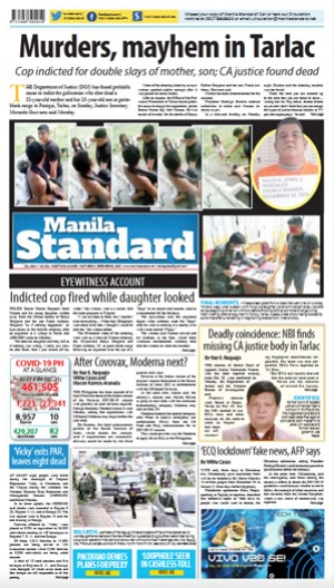 HEADLINE: MANILA- Cop shoots dead mother, son in Tarlac – Aseanews