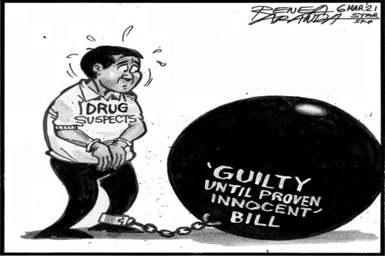 ASEANEWS EDITORIAL CARTOONS: Presumption of guilt – Aseanews